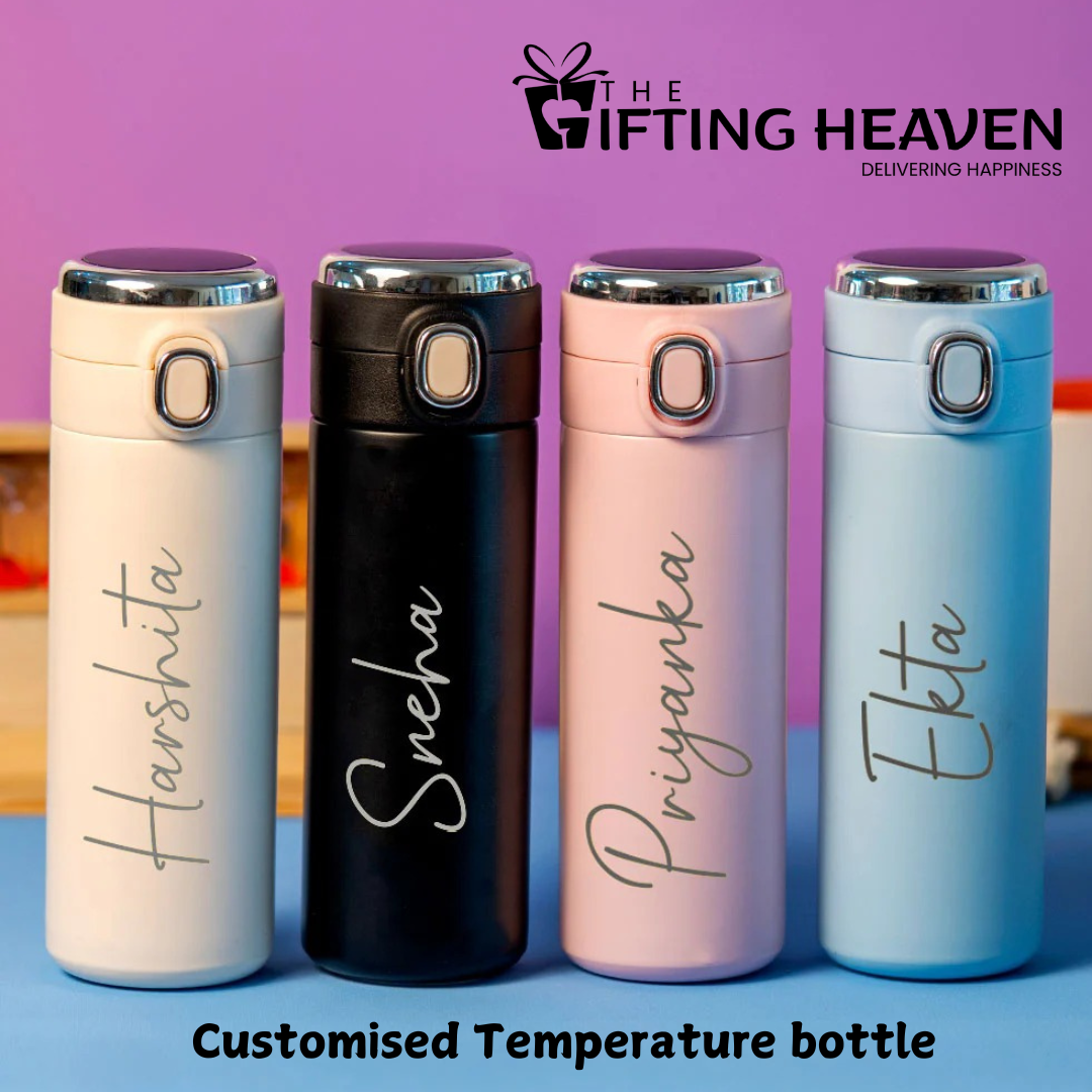 Customised Temperature Bottle – The Gifting Heaven